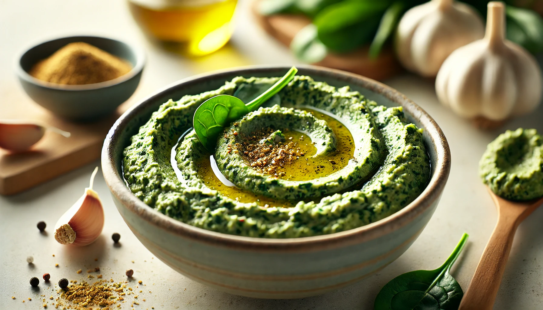 Hummus de Espinacas y Ajo: Verde y Lleno de Sabor - Rosalía Colomo ...