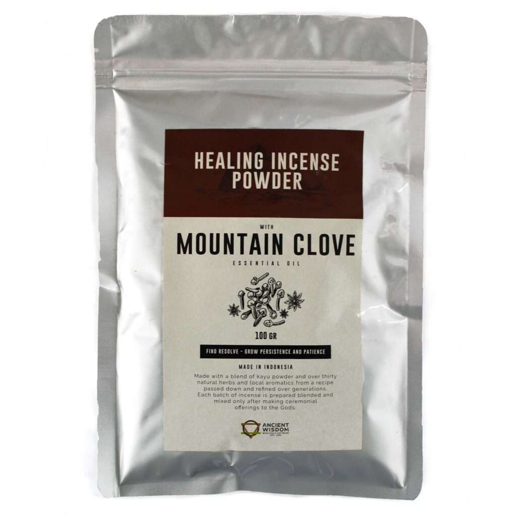 Healing Incense Powder - Mountain Clove 100gm - Rosalía Colomo | Almas ...